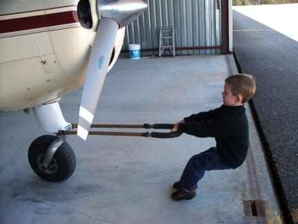 My first flight - as told by my grandpa : Air Facts Journal