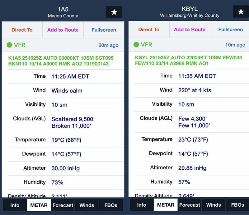 Go or No Go: beating the storms? : Air Facts Journal
