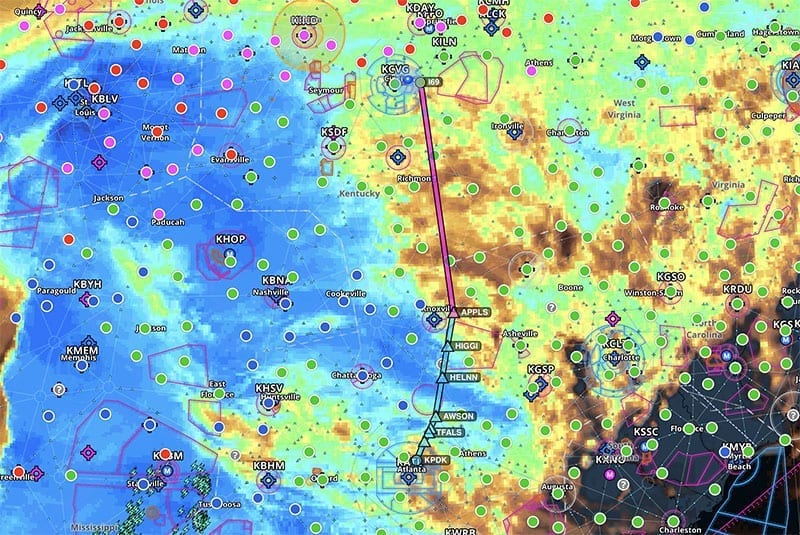 Go or No Go: beating the storms? : Air Facts Journal