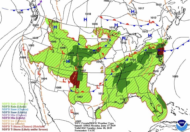 Go or No Go: summertime storms in Mississippi : Air Facts Journal