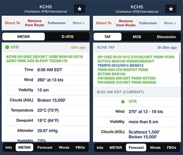 Go or No Go: a windy trip : Air Facts Journal