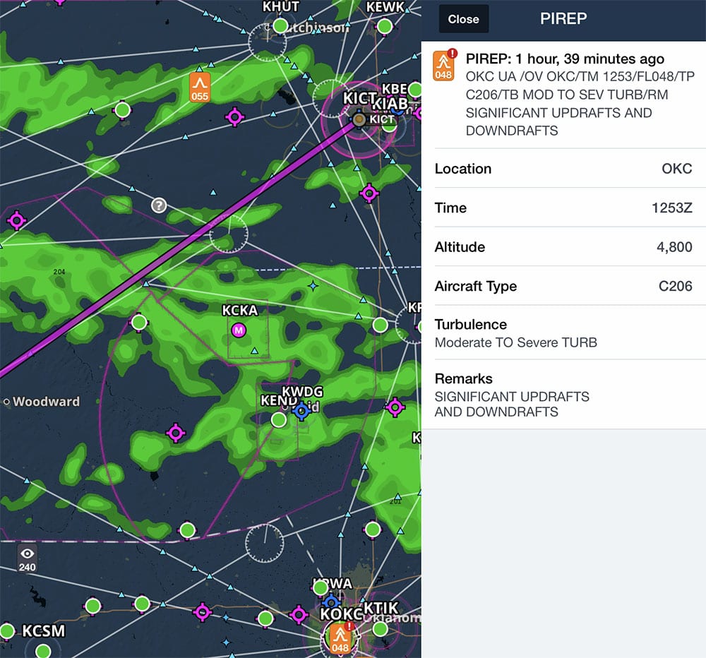 Go or no go: how bad is the turbulence? : Air Facts Journal